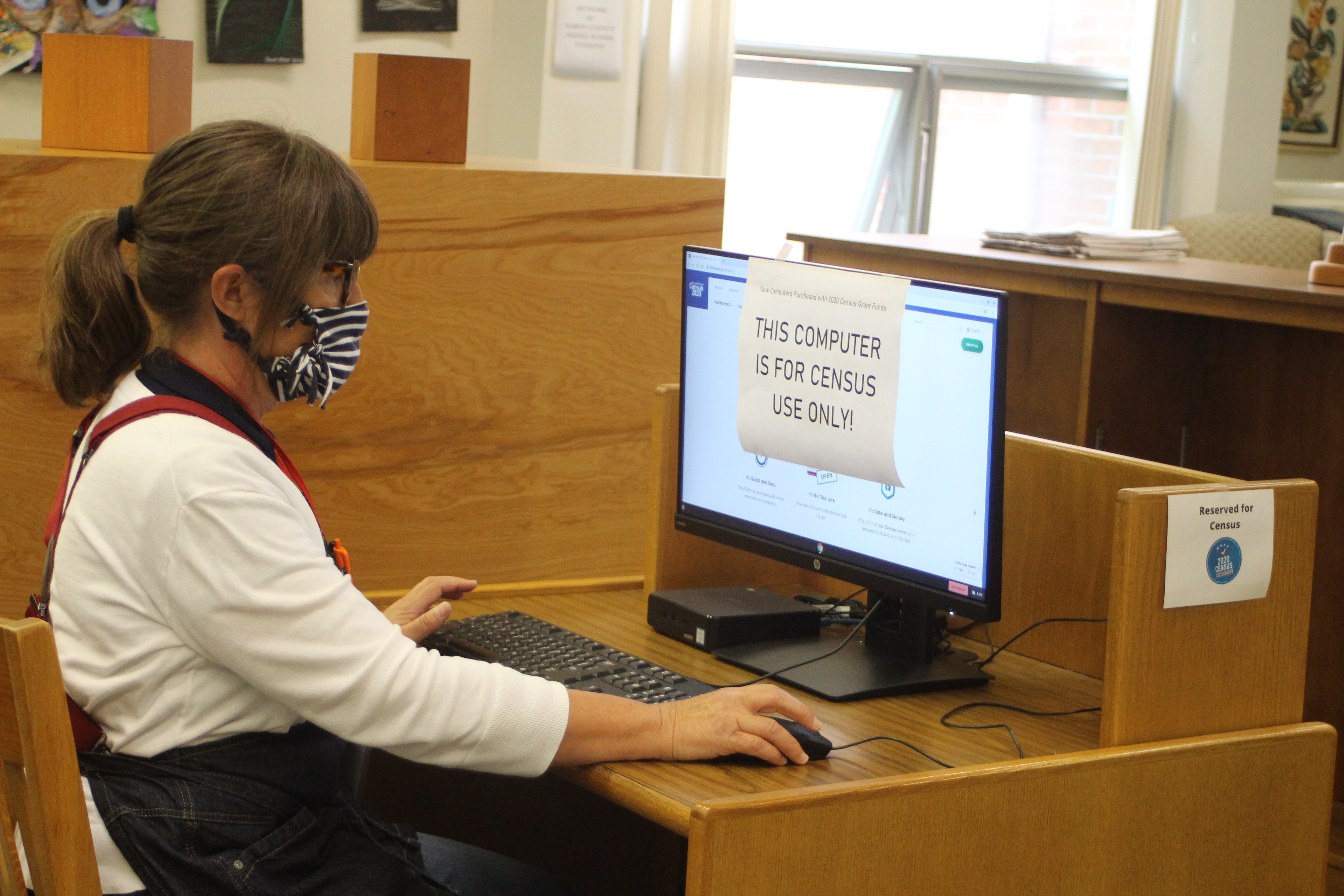 Library receives computers to aid with 2020 national census count | The ...