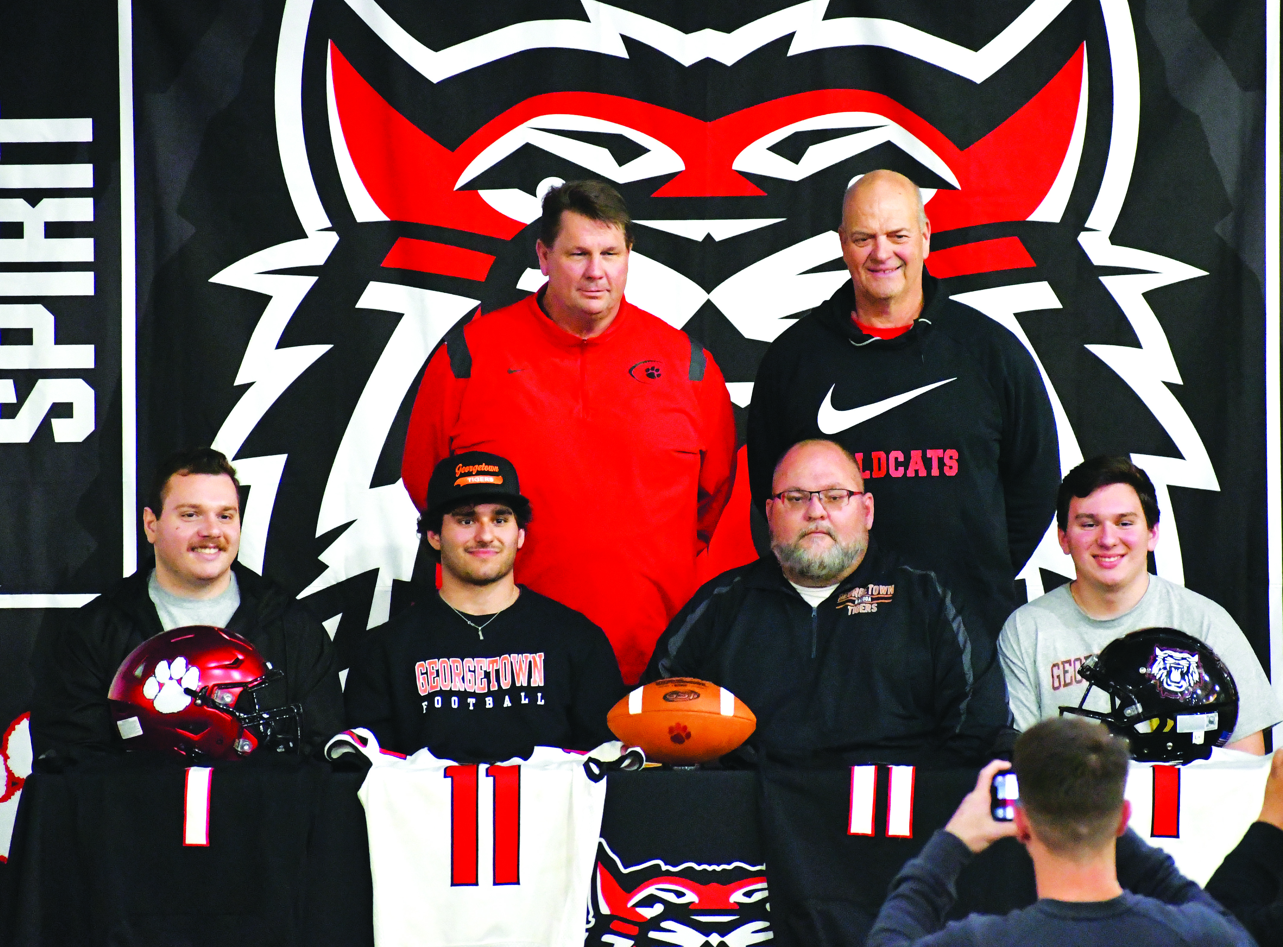 Baloga, Stover sign to play football at next level | The Clayton ...