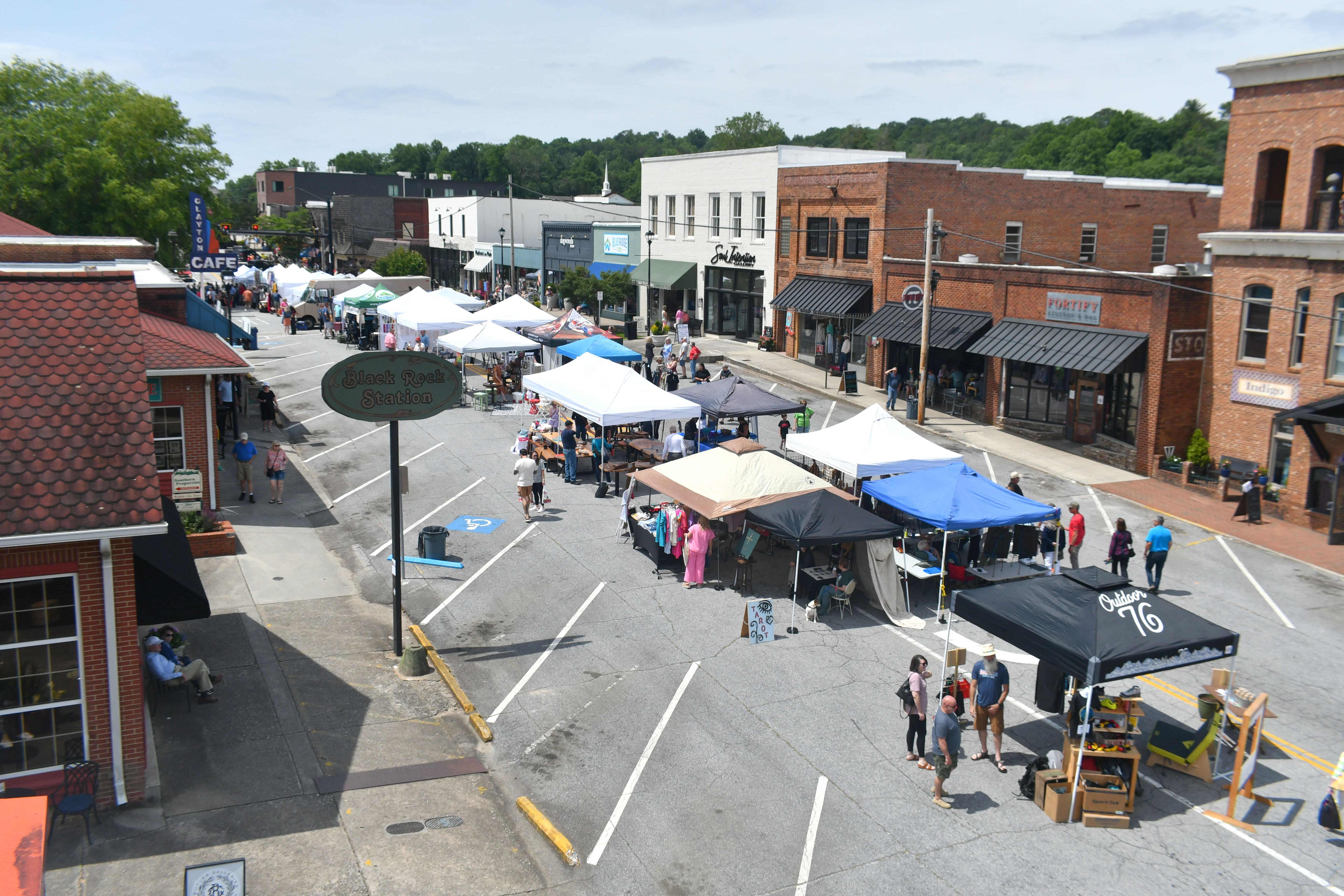 Inaugural downtown event kicks off summer season | The Clayton Tribune ...